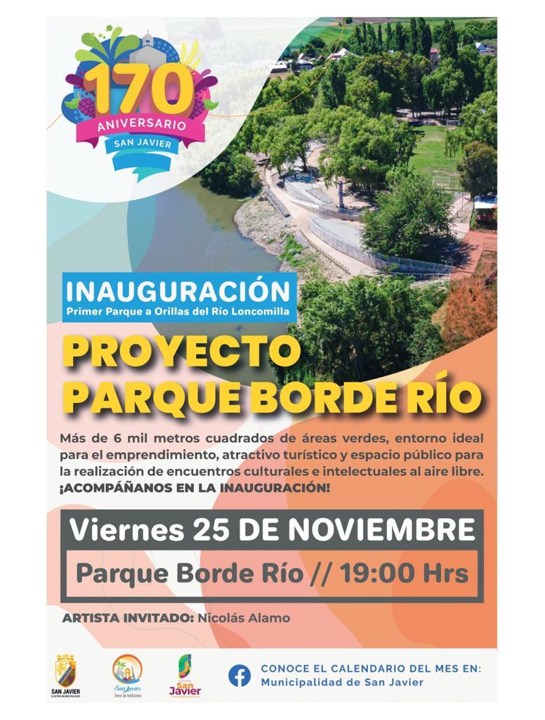 Inaugurarán Parque Borde Río en San Javier - Diario El Centro
