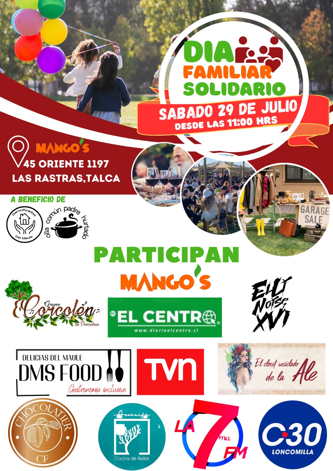 Talca: Día Familiar Solidario llega a la comuna - Diario El Centro