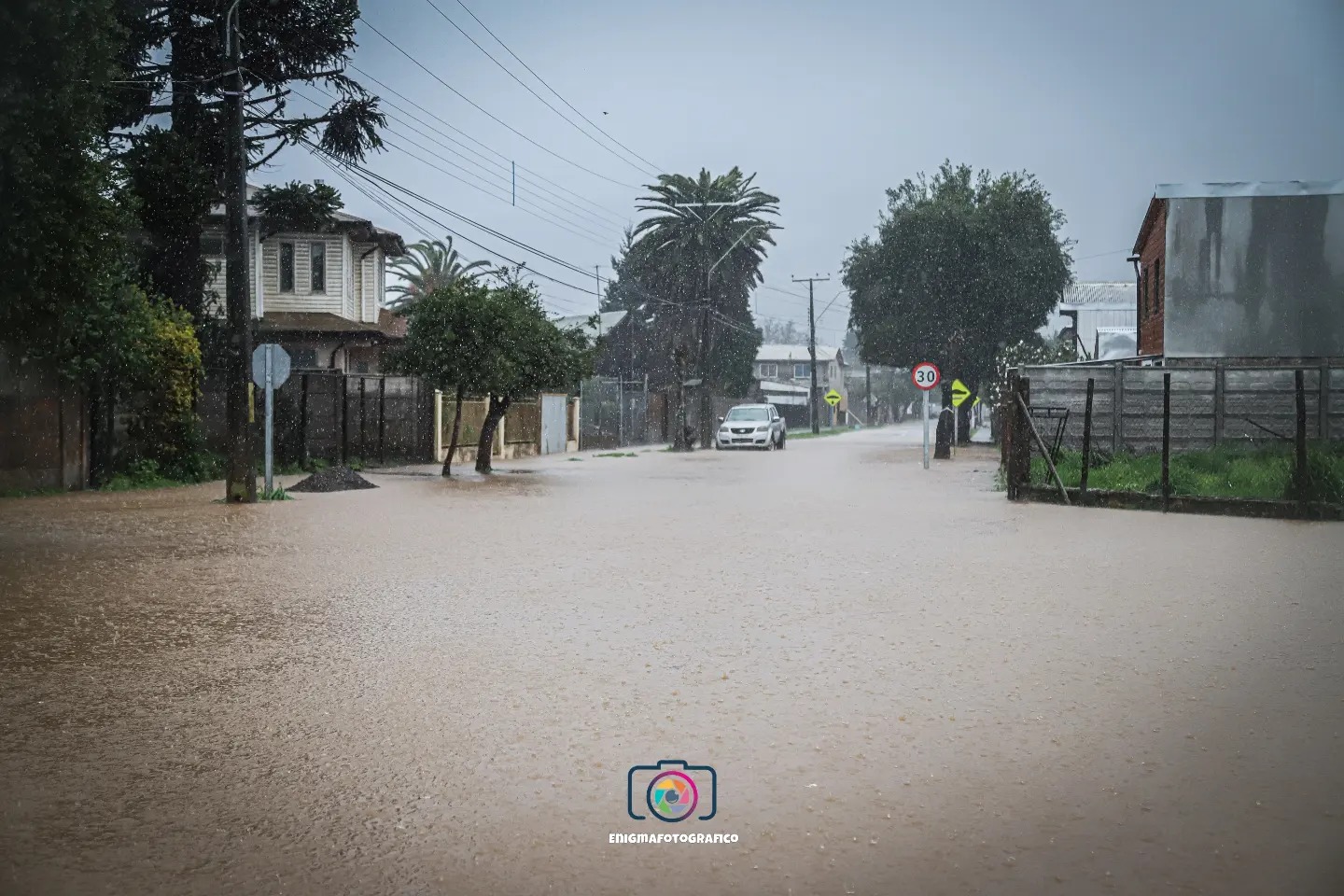 A dos meses: Licantén nuevamente se encuentra bajo el agua - Diario El ...