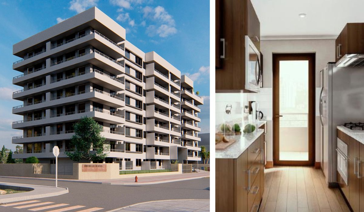 Ubicado en el el corazón de Talca: Inauguran departamentos pilotos de Edificio Las Acacias ...