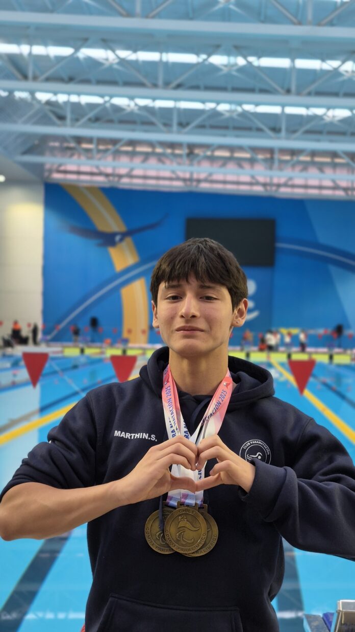 Joven talento paralímpico del Maule conquista medallas y récords en ...