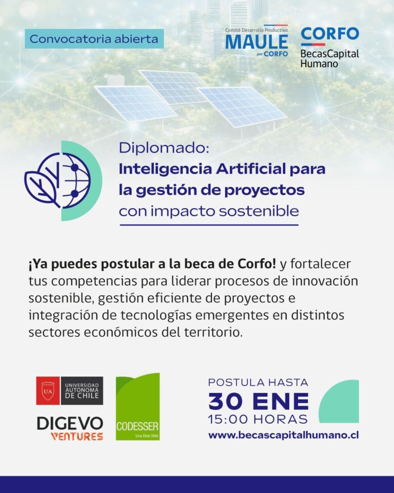 Últimos días para solicitar la beca Corfo en el diplomado de ...